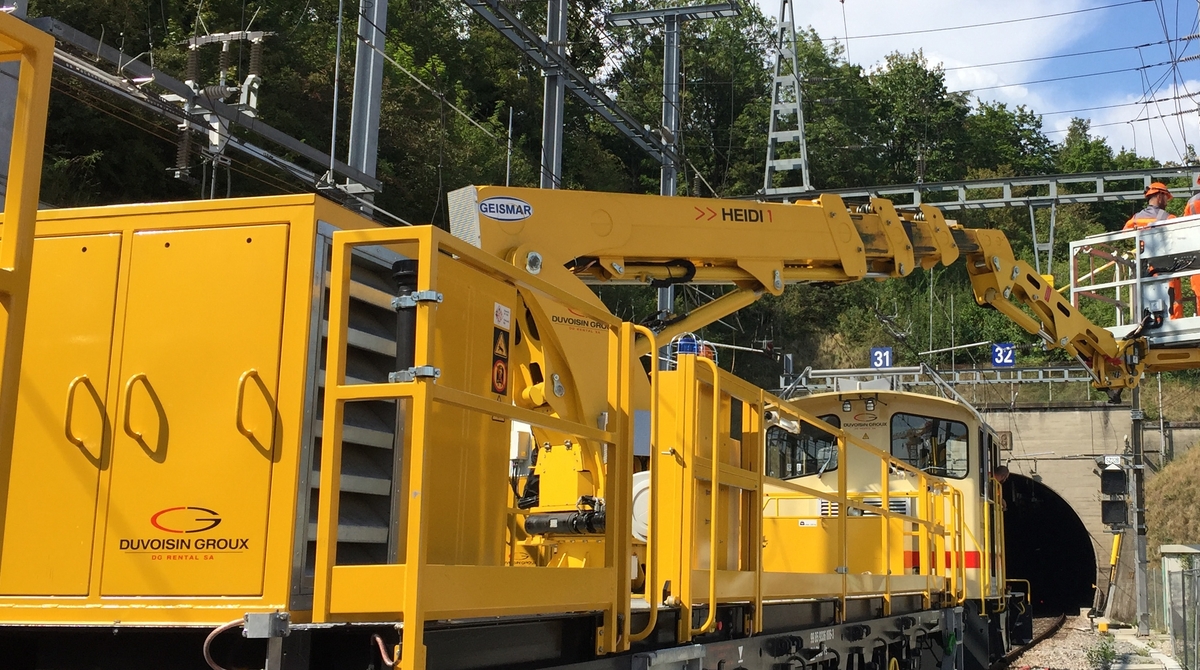 Flotte de machines ferroviaires - DG Rail